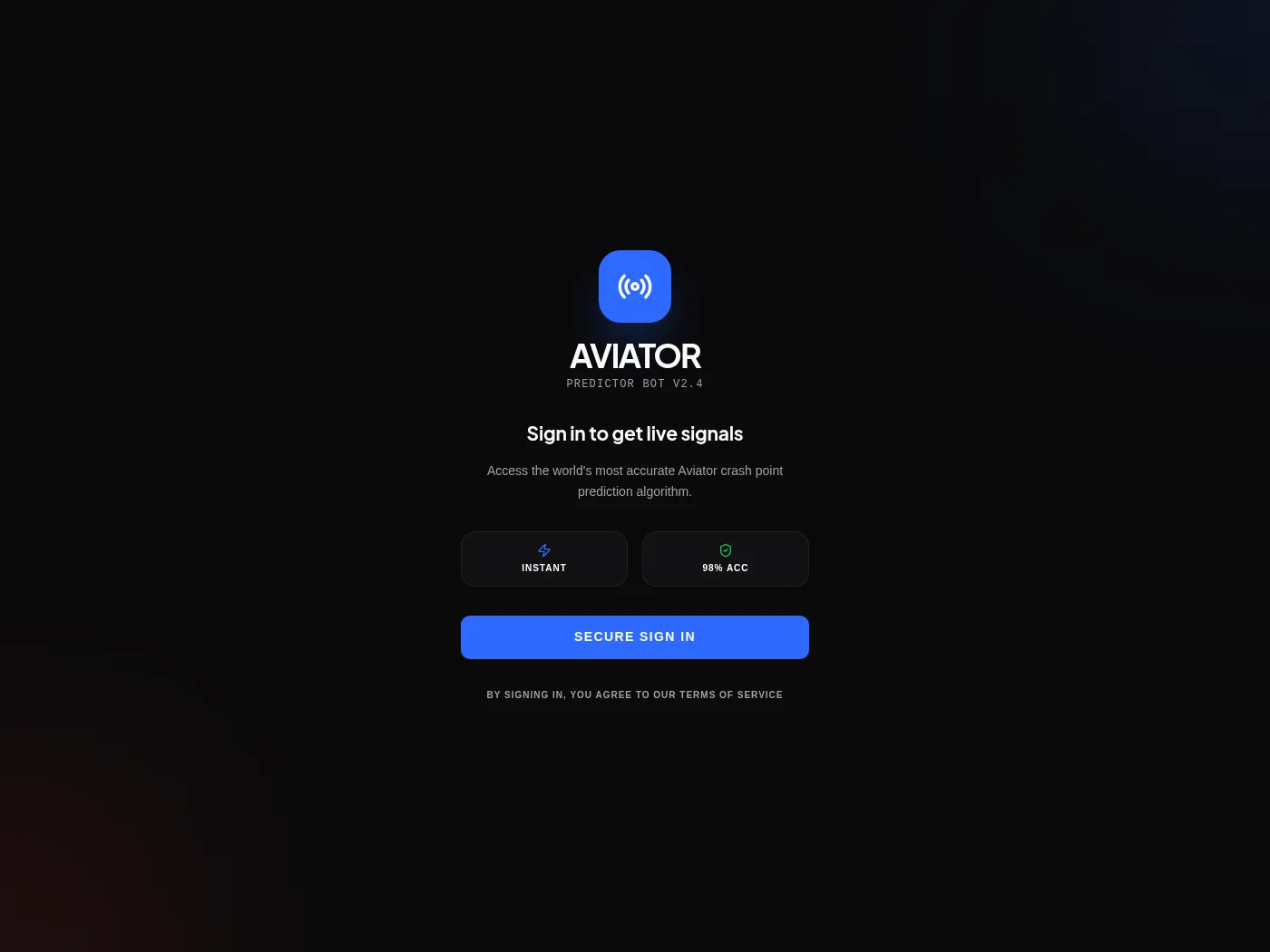 Aviator Predictor Bot