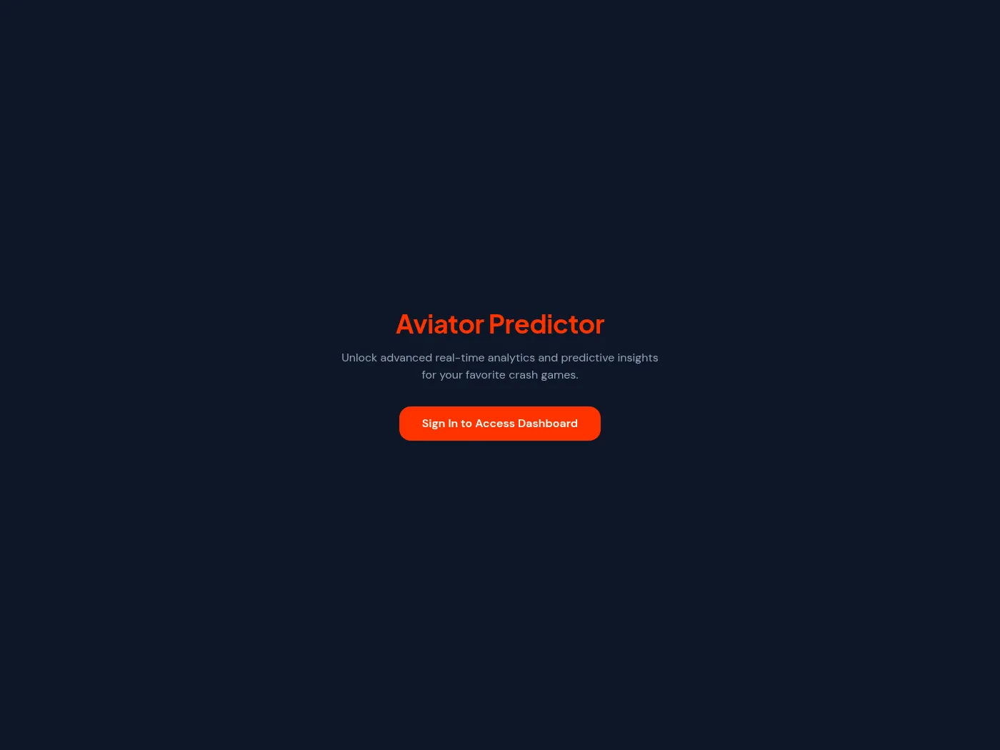 Aviator Predictor