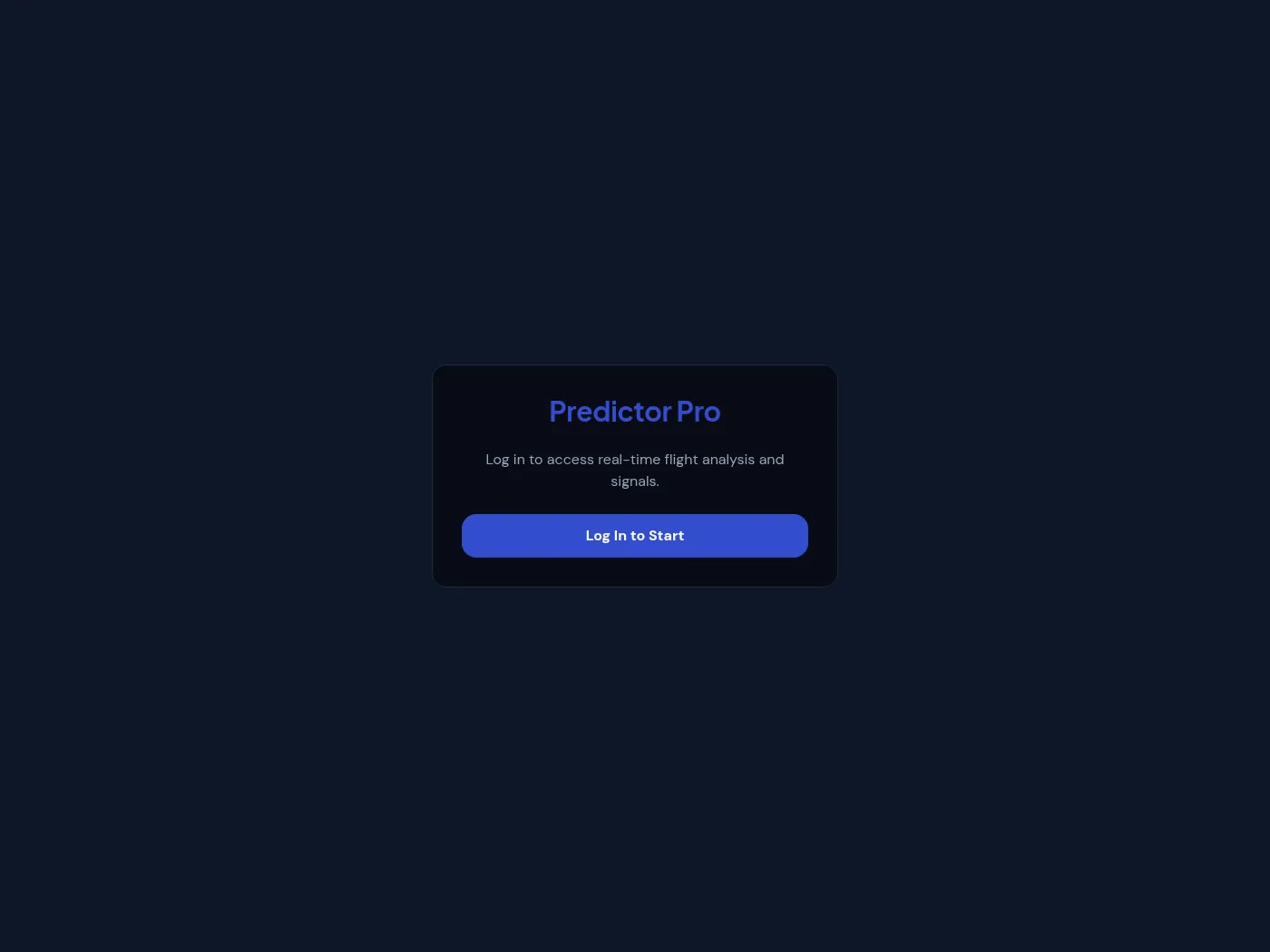 Aviator Predictor Pro