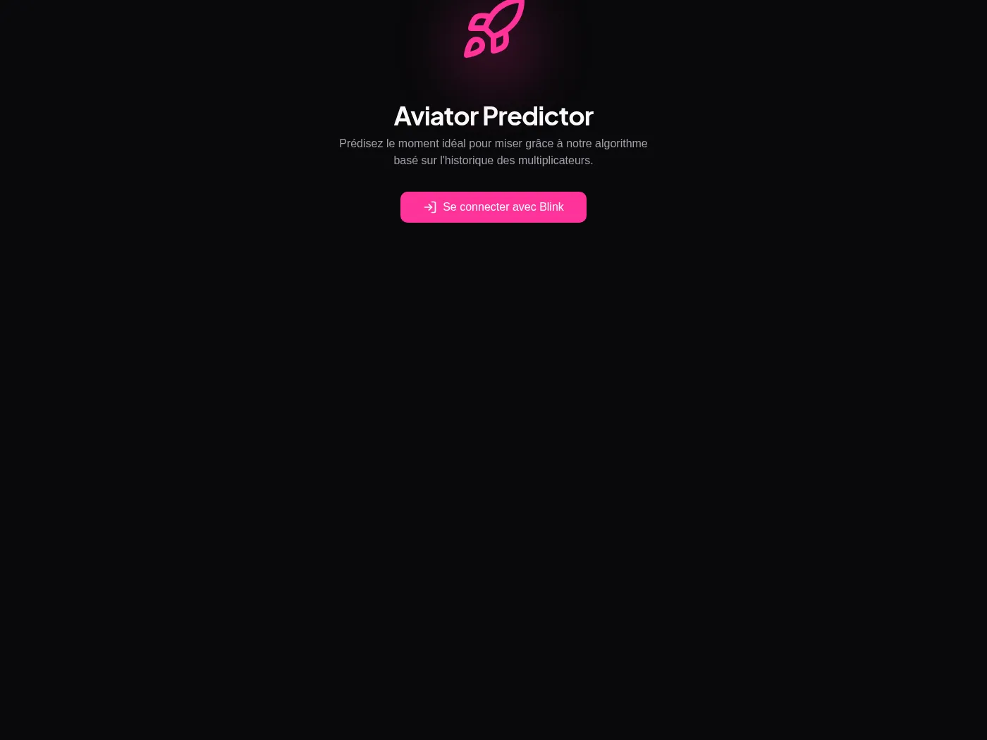 Aviator Bet Predictor