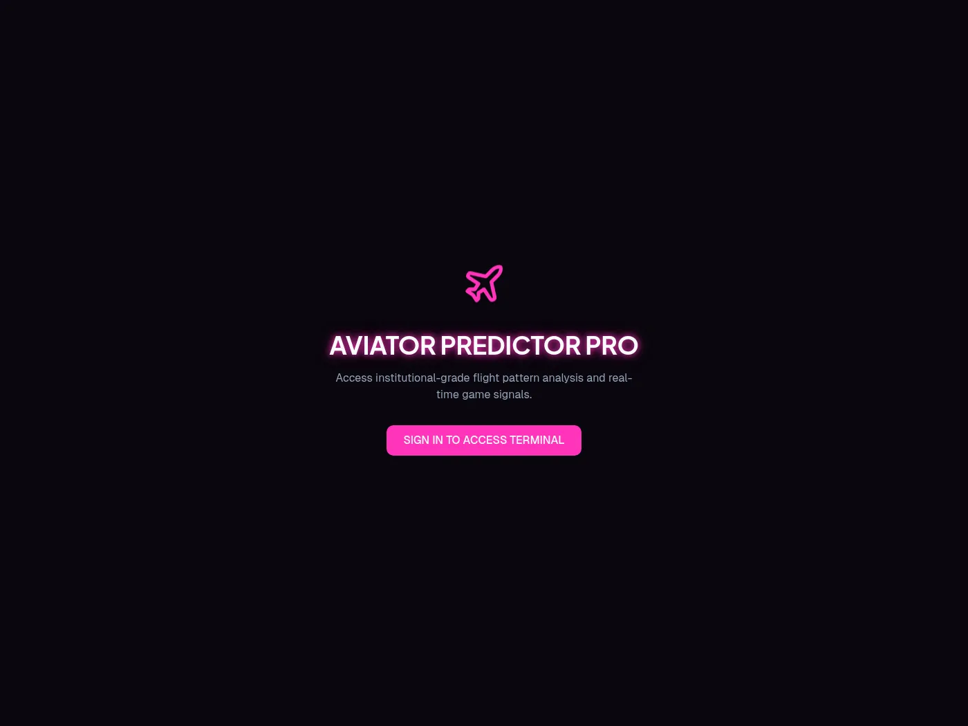 Aviator Predictor Pro