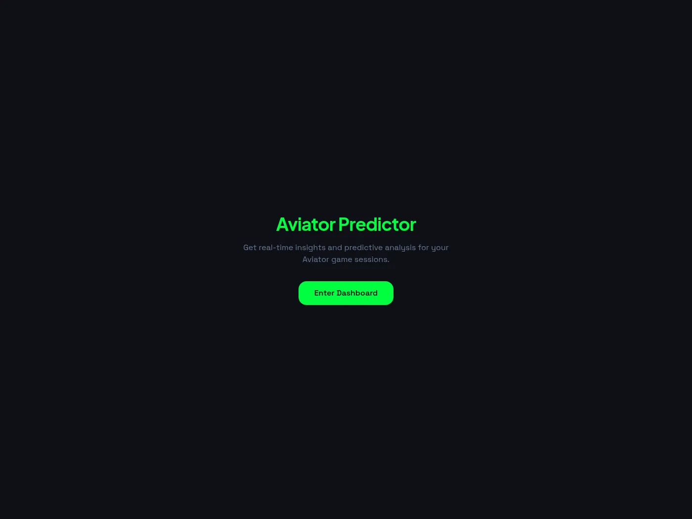 Aviator Predictor App