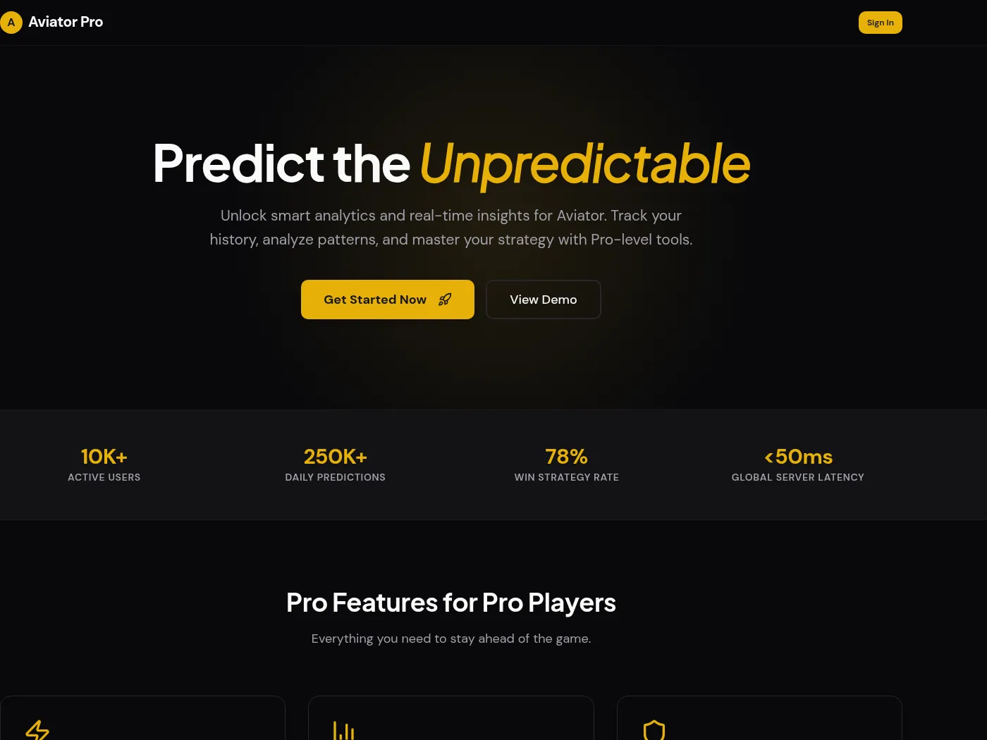 Aviator Predictor Pro