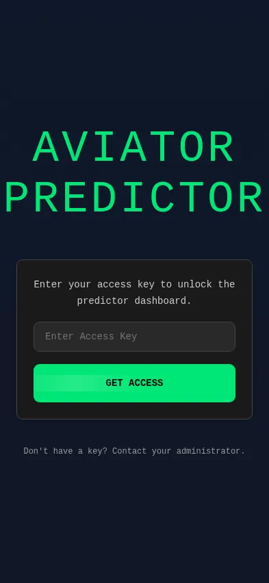 Aviator Predictor App V15