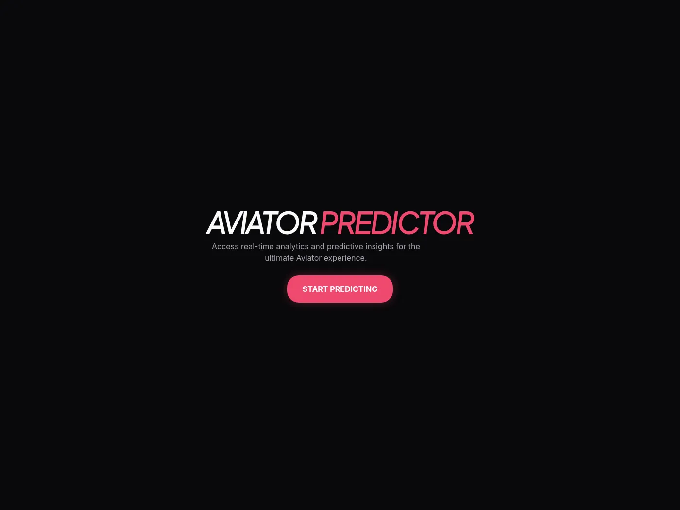 Aviator Predictor