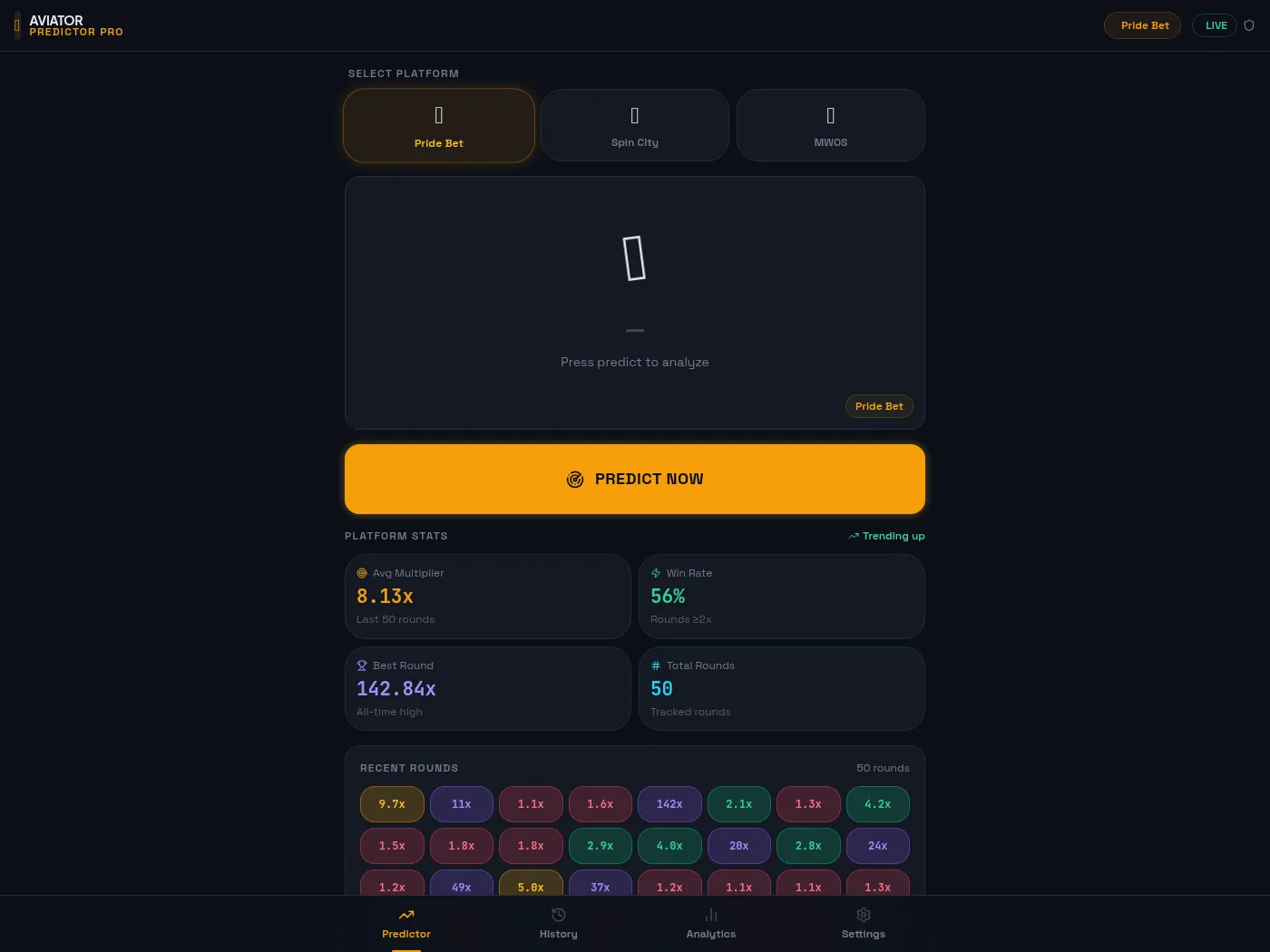 Aviator Predictor Pro