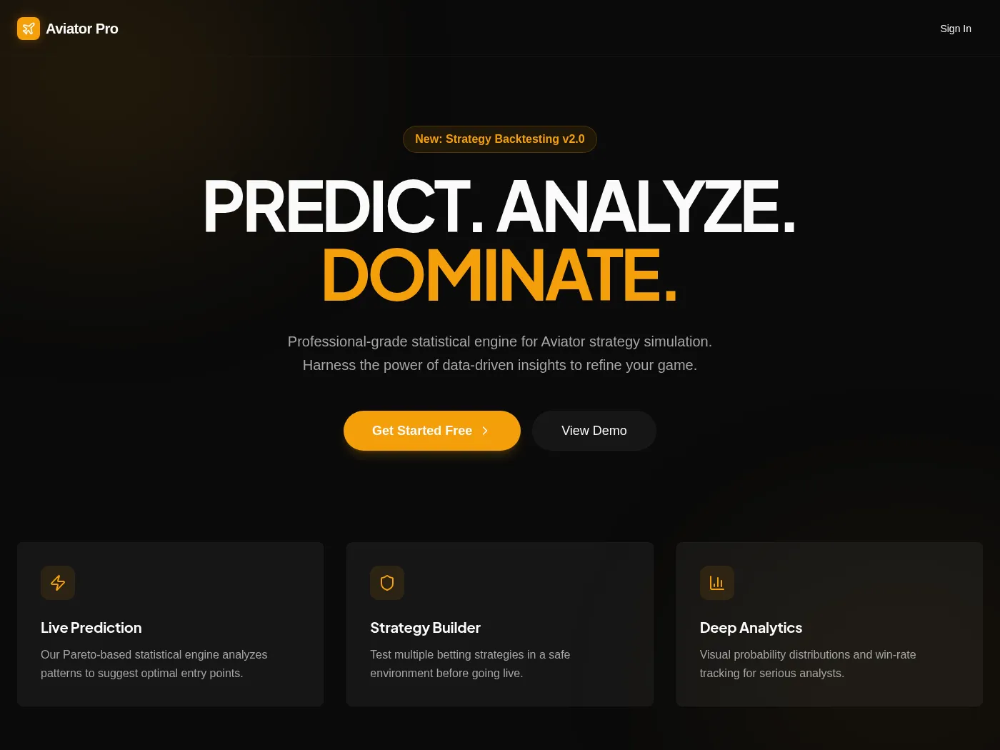 Aviator Predictor Pro