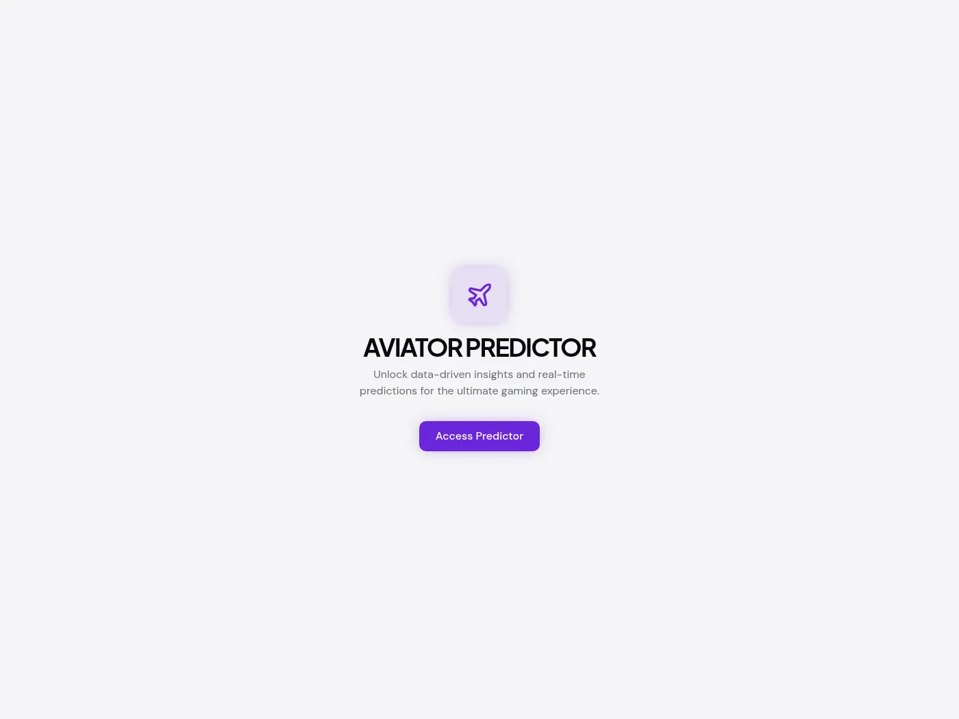 Aviator Predictor