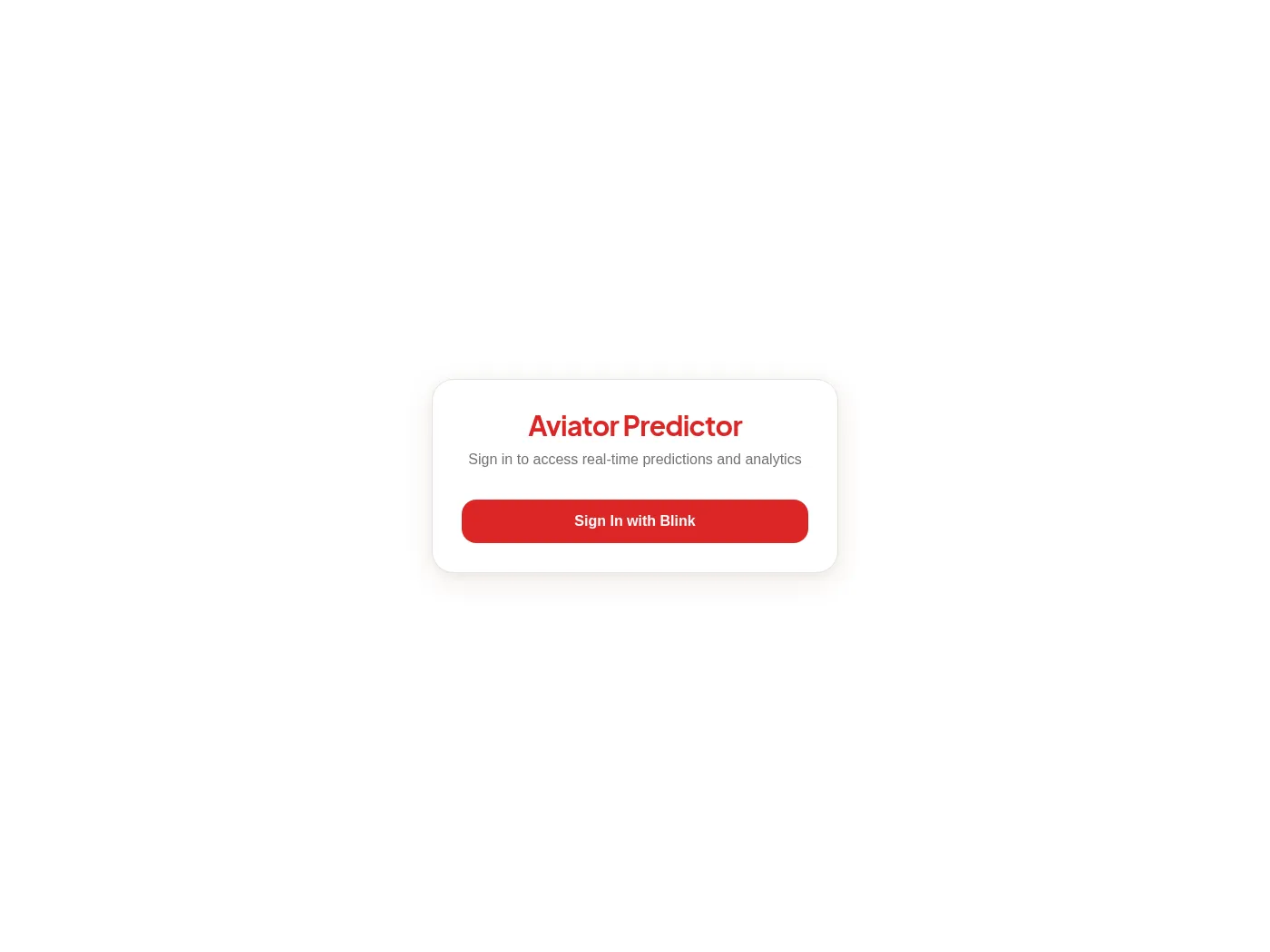 Aviator Predictor