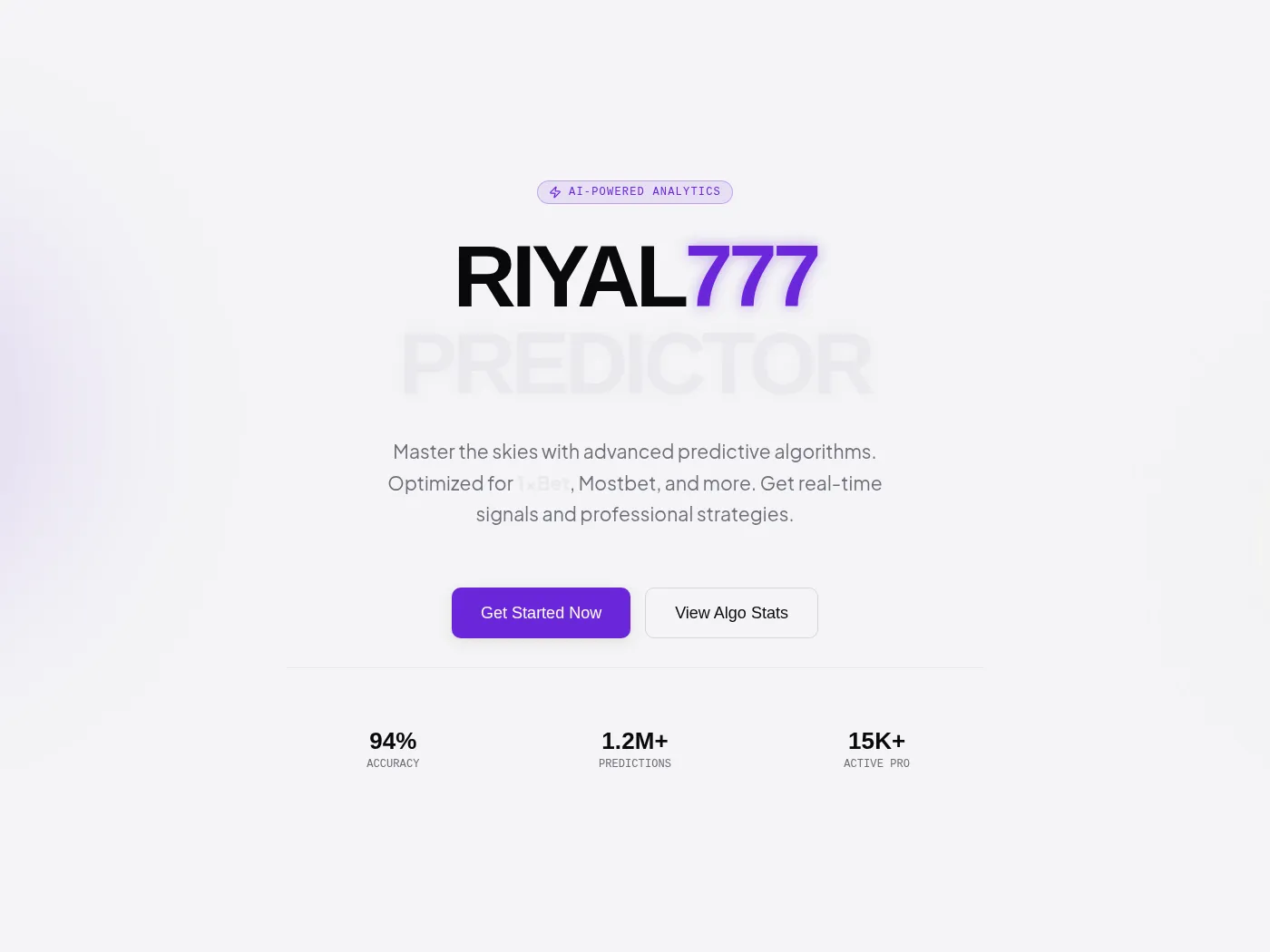 Riyal777 Aviator Predictor
