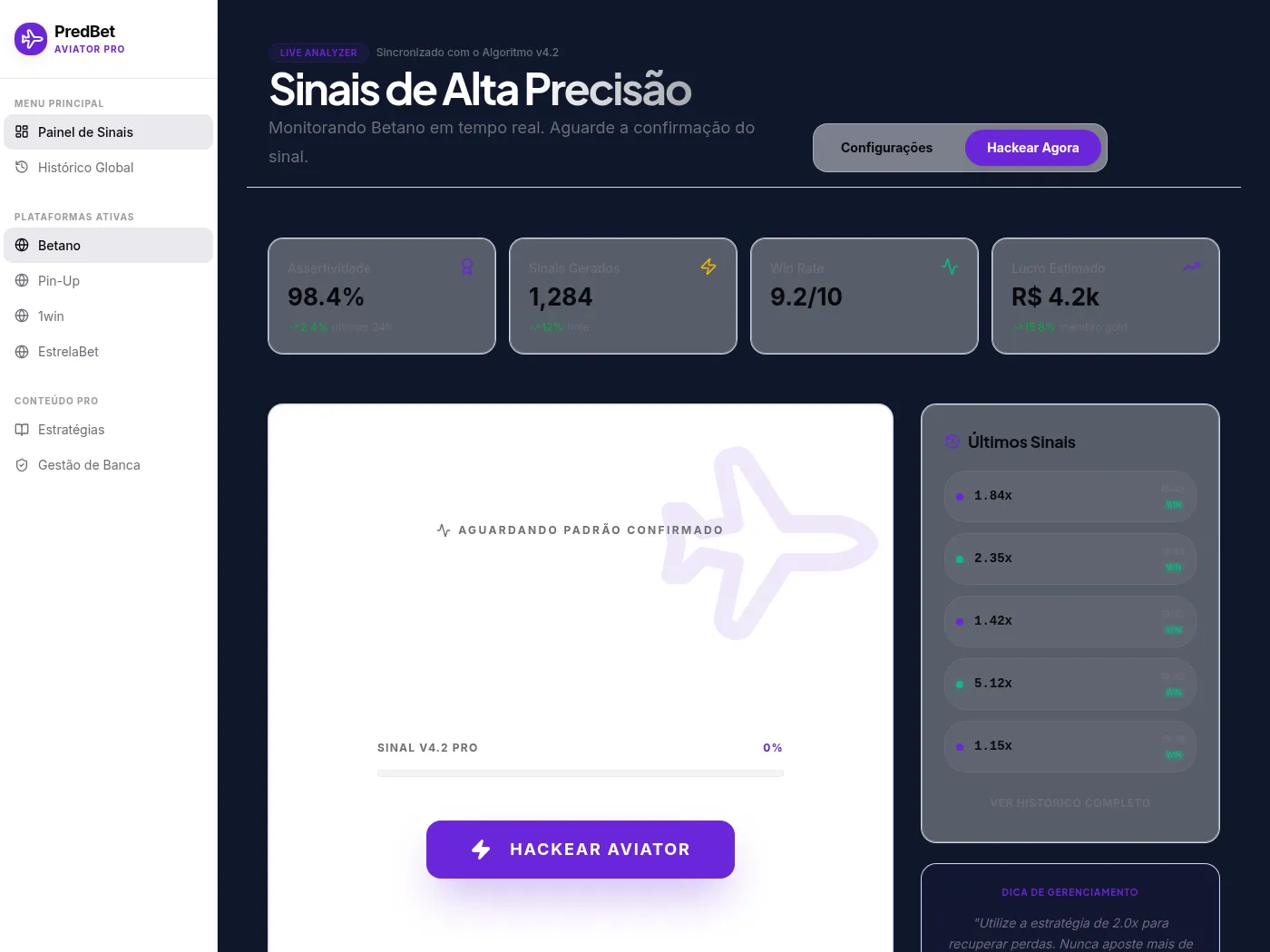 PredBet Aviator Pro