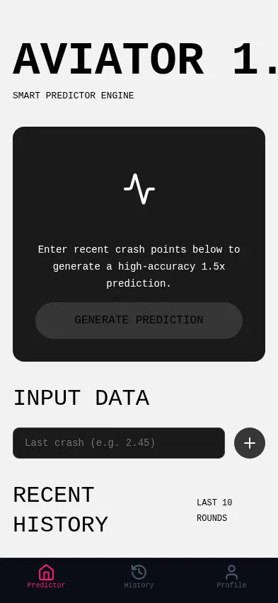 Aviator 1.5 Predictor