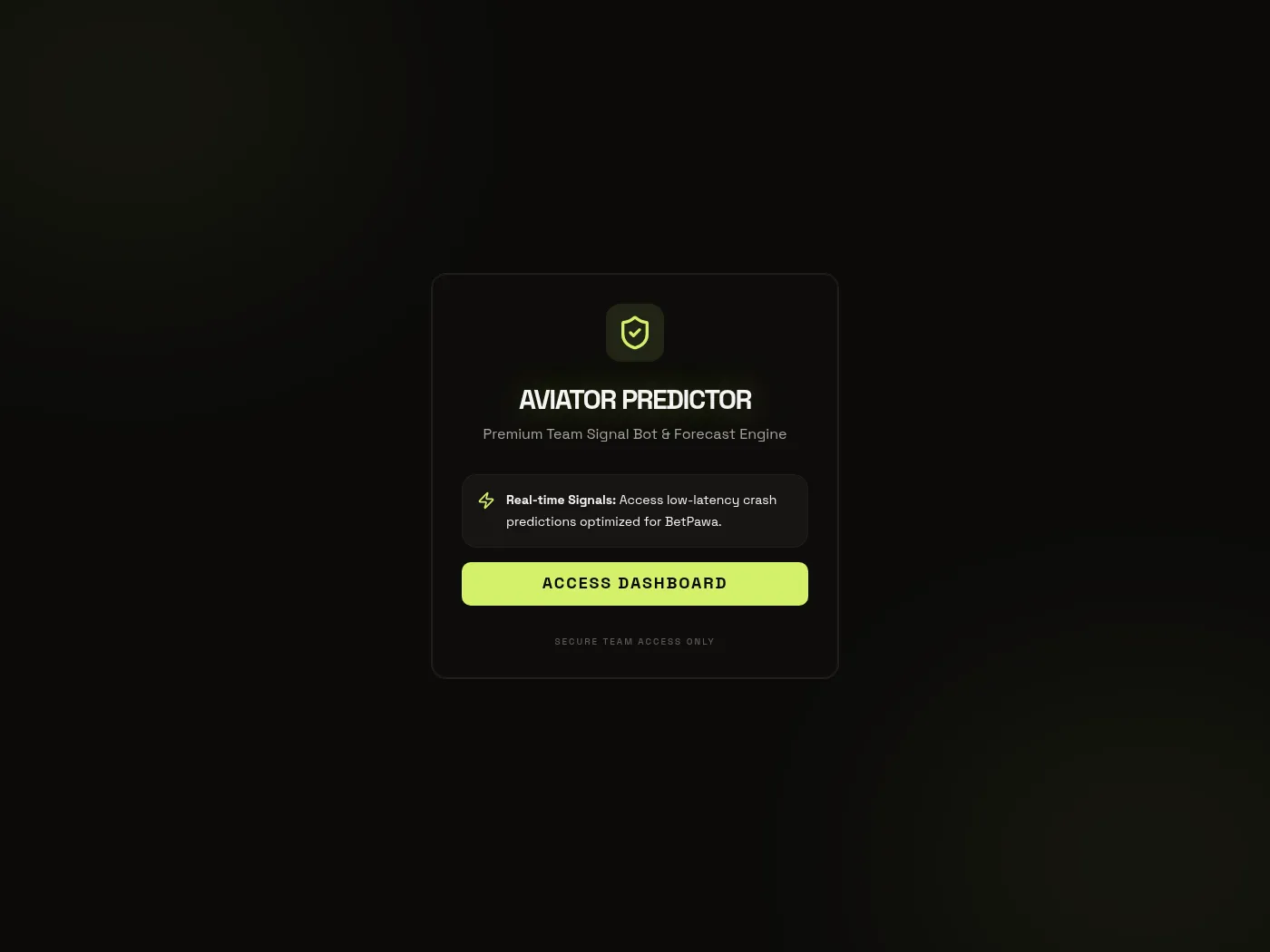 Aviator Predictor Bot