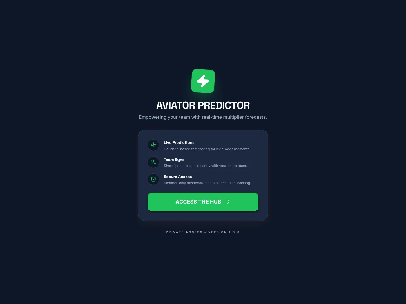 Aviator Predictor Bot