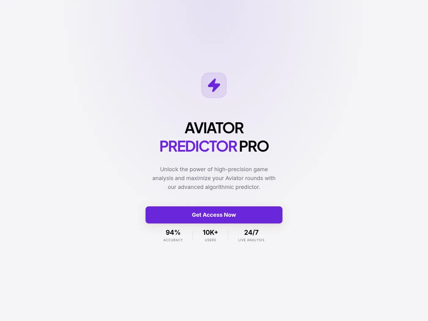 Aviator Predictor Bot
