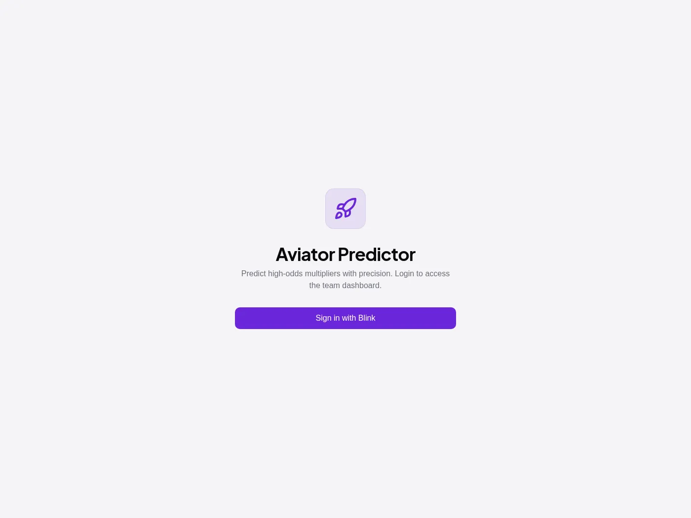 Aviator Predictor Bot