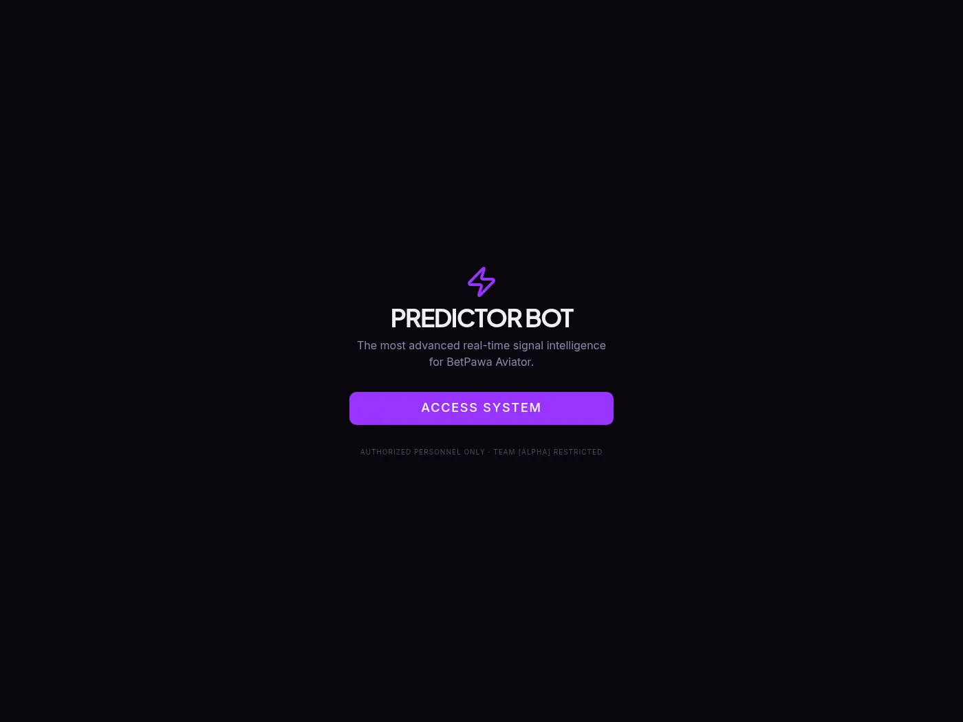 Aviator Predictor Bot