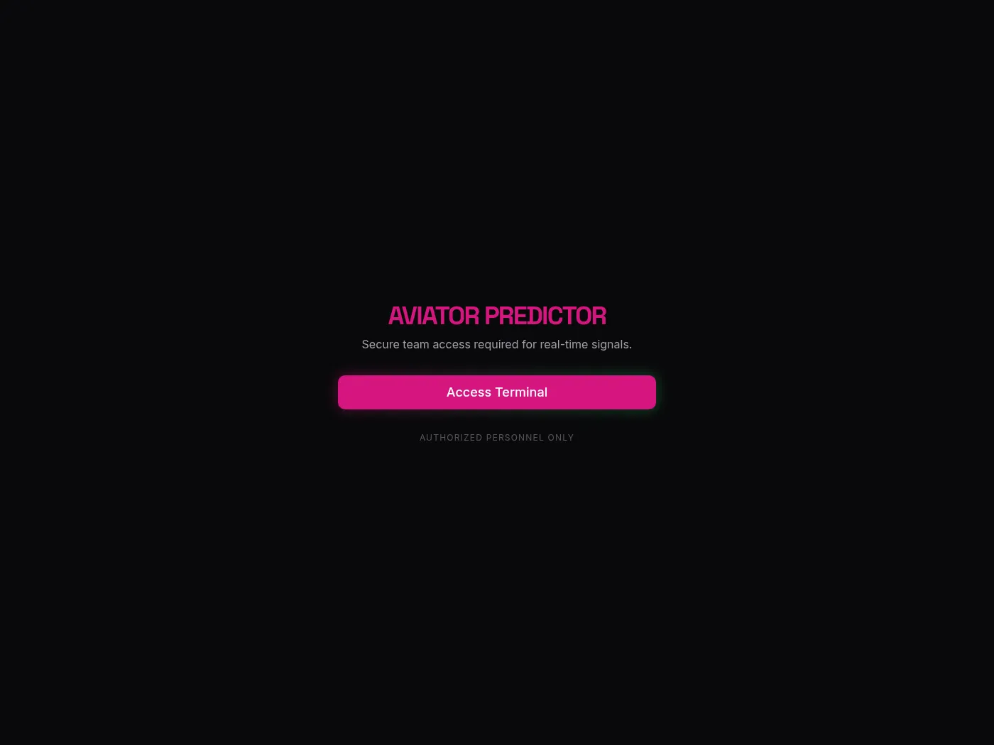 Aviator Predictor Bot
