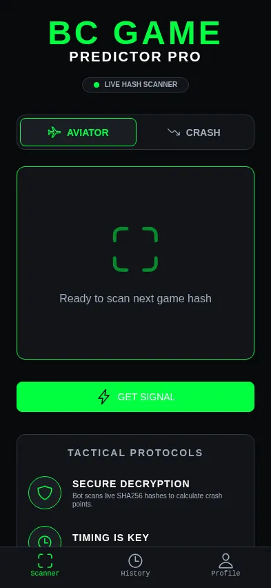 Aviator Signal Decryptor Bot