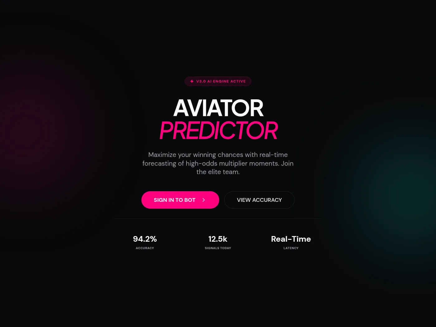 Aviator Predictor Bot