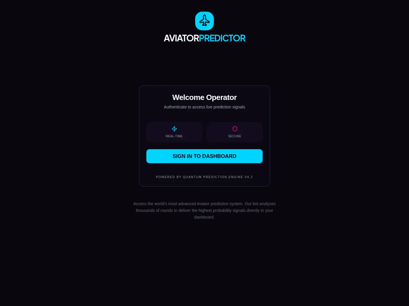 Aviator Predictor Bot