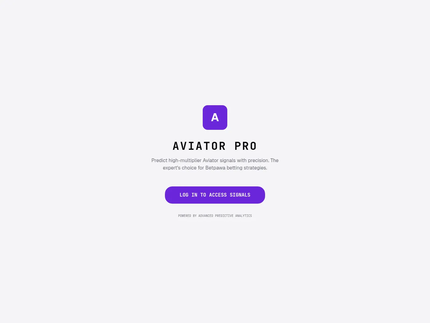 Aviator Predictor Bot