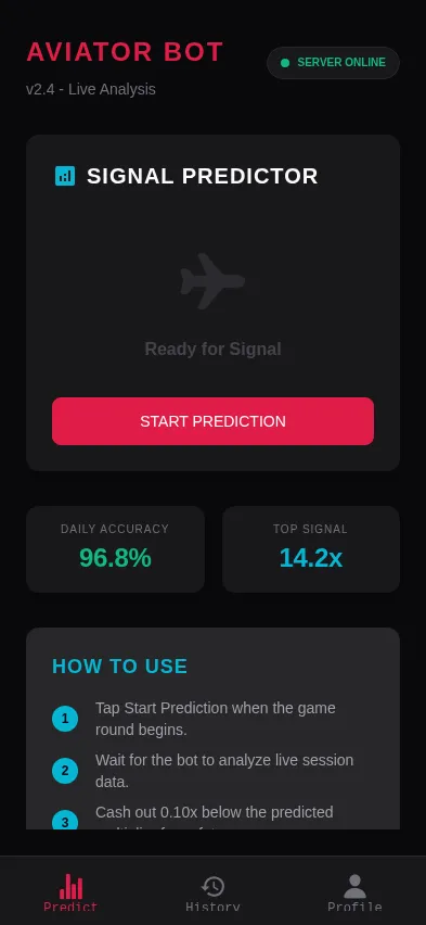 Aviator Predictor Bot