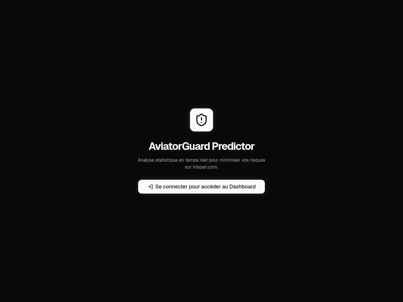 Aviator Predict Dashboard