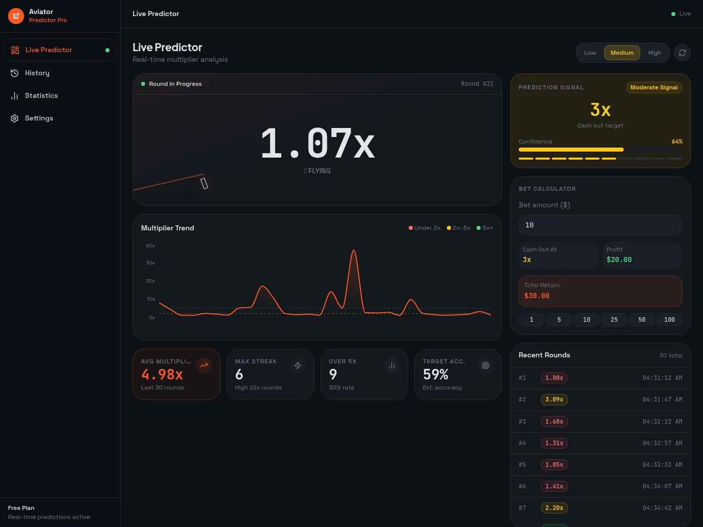 Aviator Predictor Pro