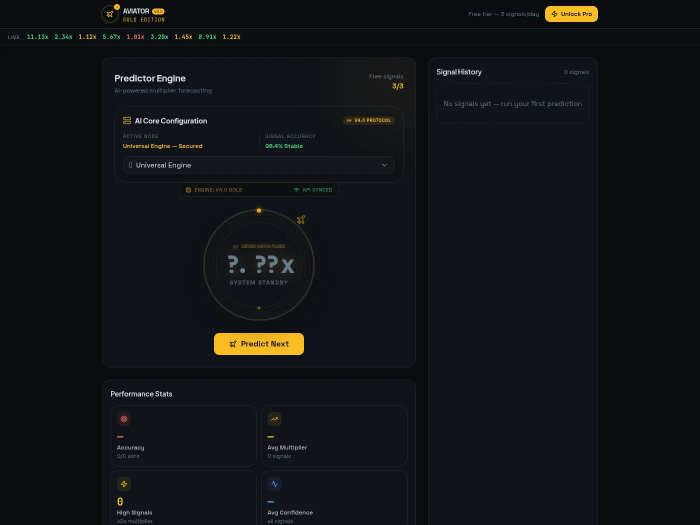 Aviator Predictor Unlocker