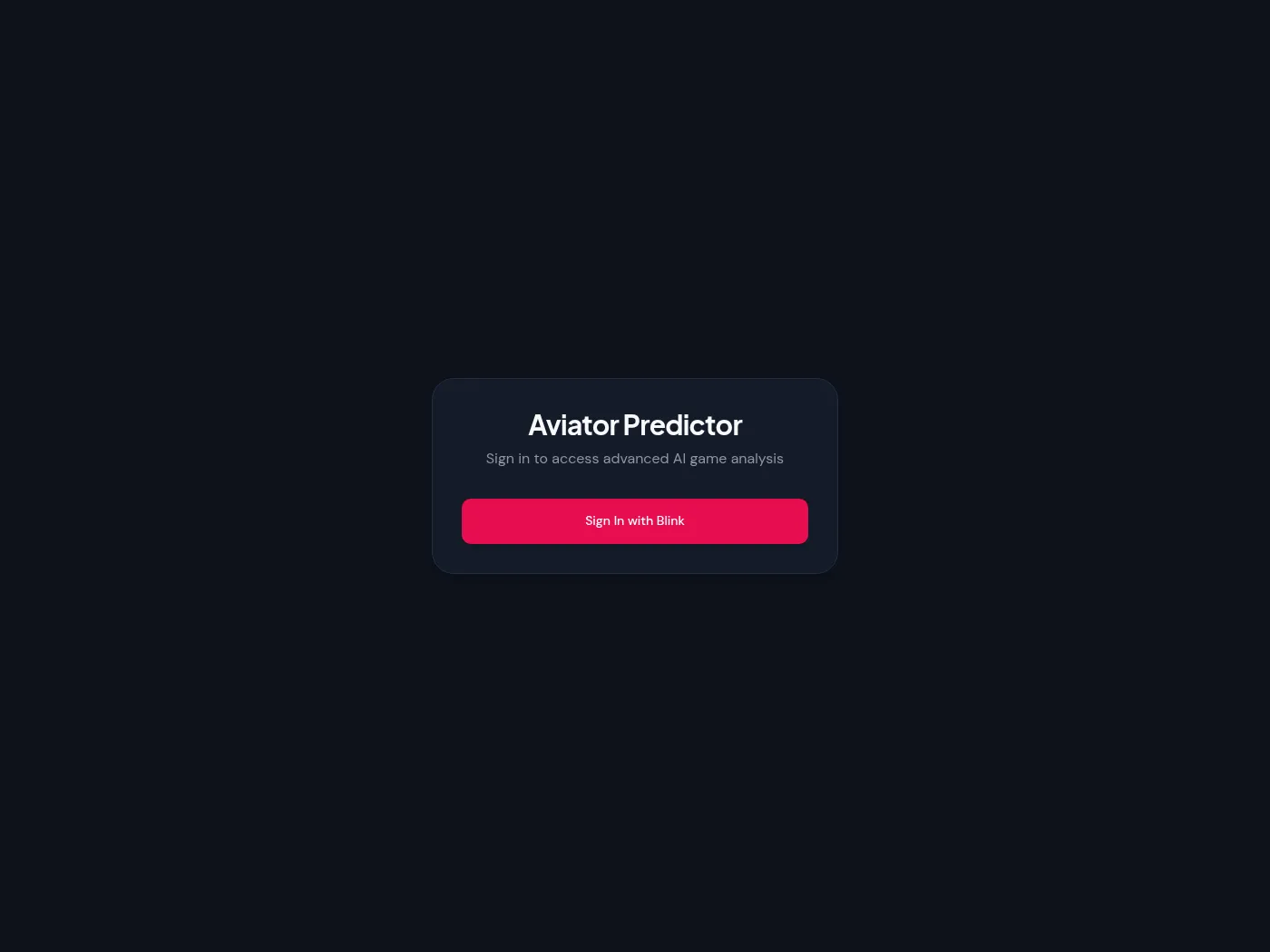 Aviator Predictor