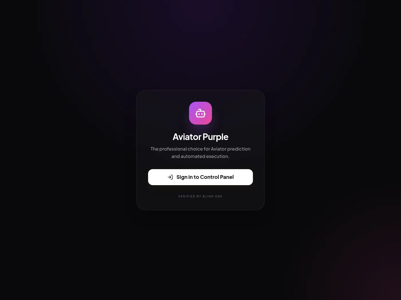 Aviator Purple Bot