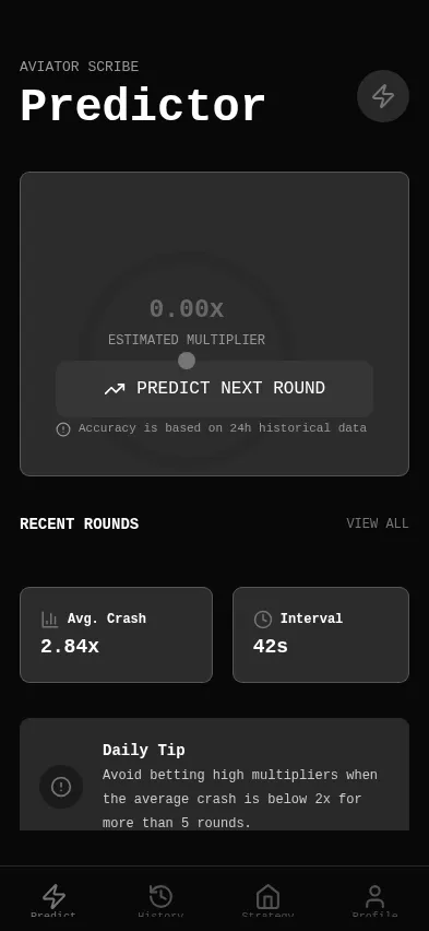 Aviator Scribe Predictor