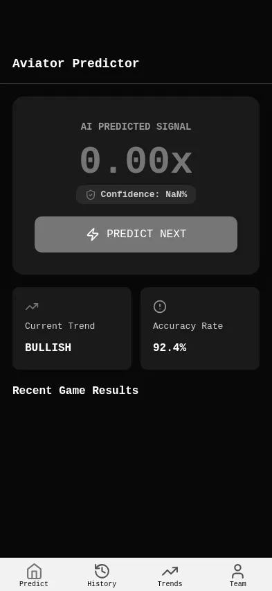 Aviator Signal Predictor