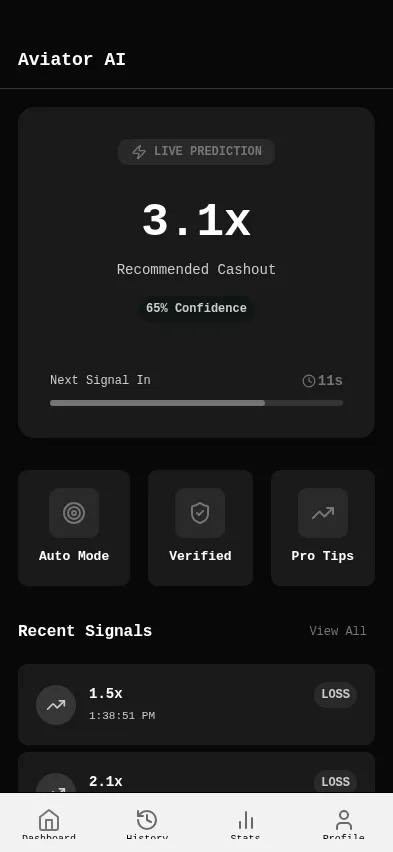Aviator Signal Predictor