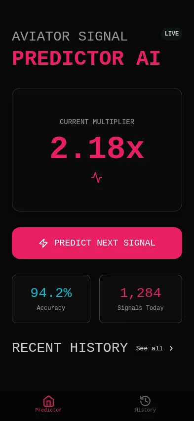 Aviator Signal Predictor