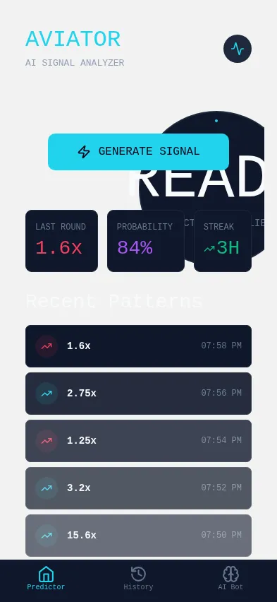 Aviator Signal Predictor