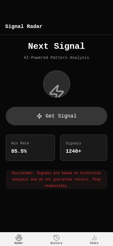 Aviator Signal Predictor