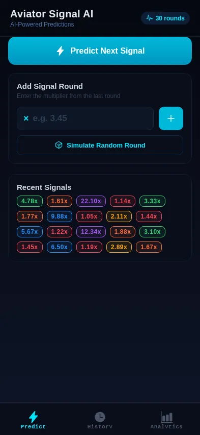 Aviator Signal AI
