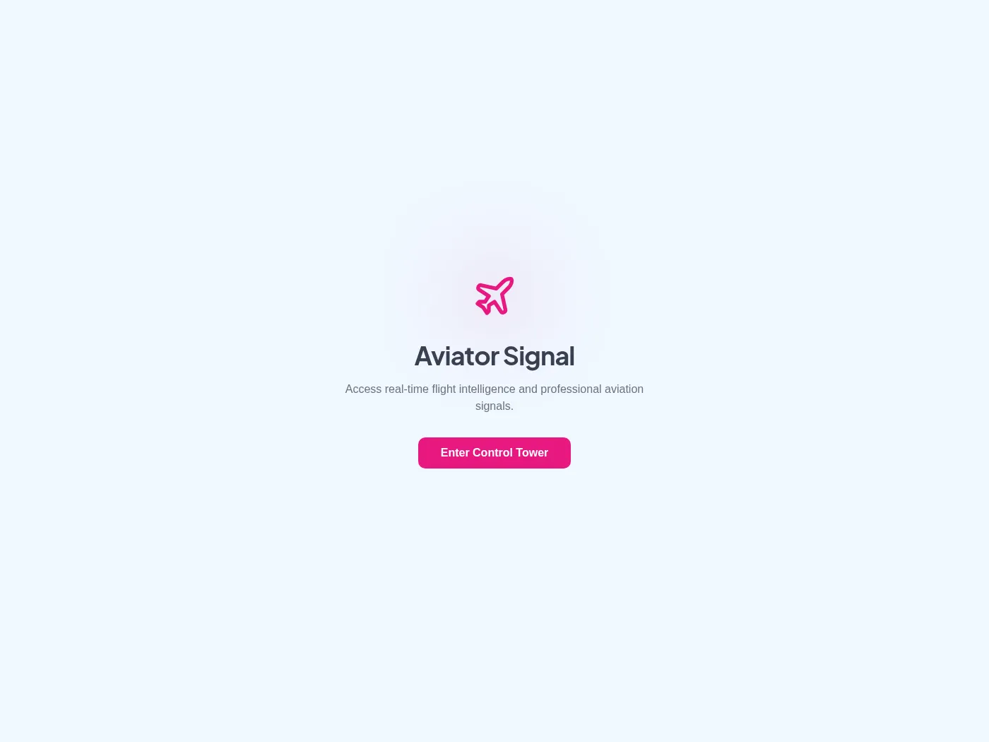 Aviator Signal
