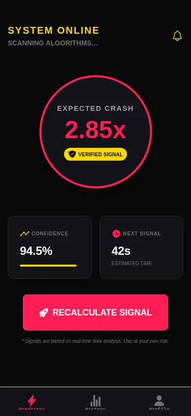 Aviator Signal Predictor