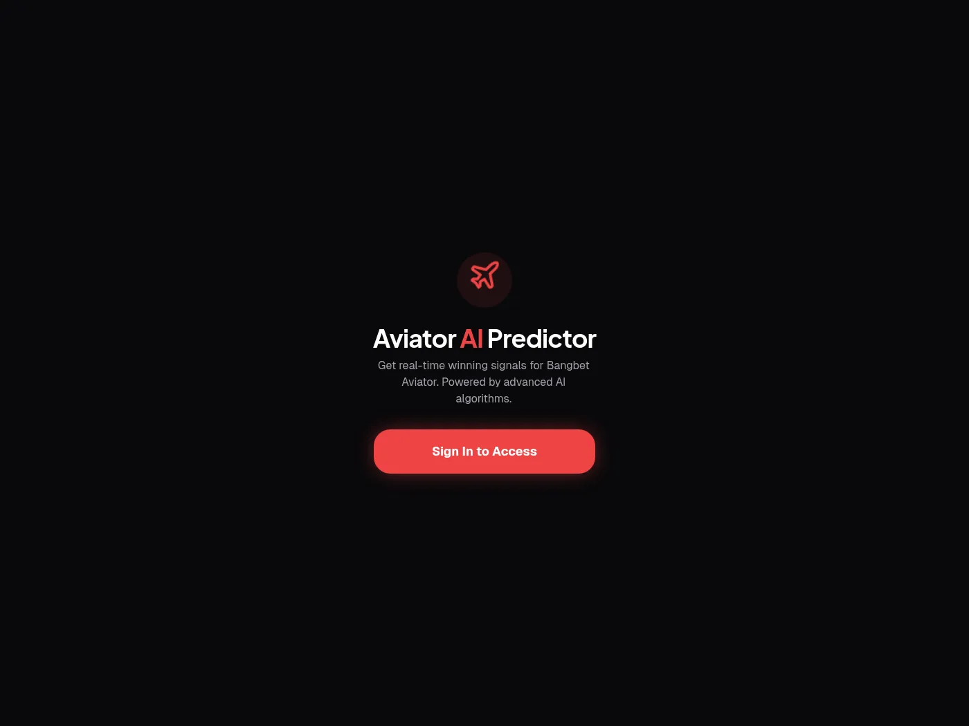 Aviator Signal Predictor