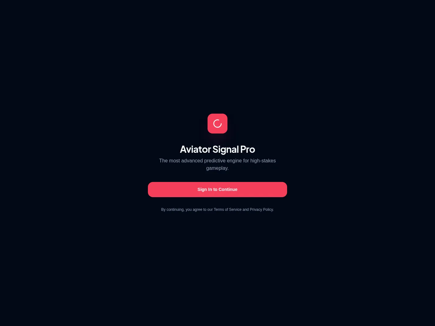 Aviator Signal Pro