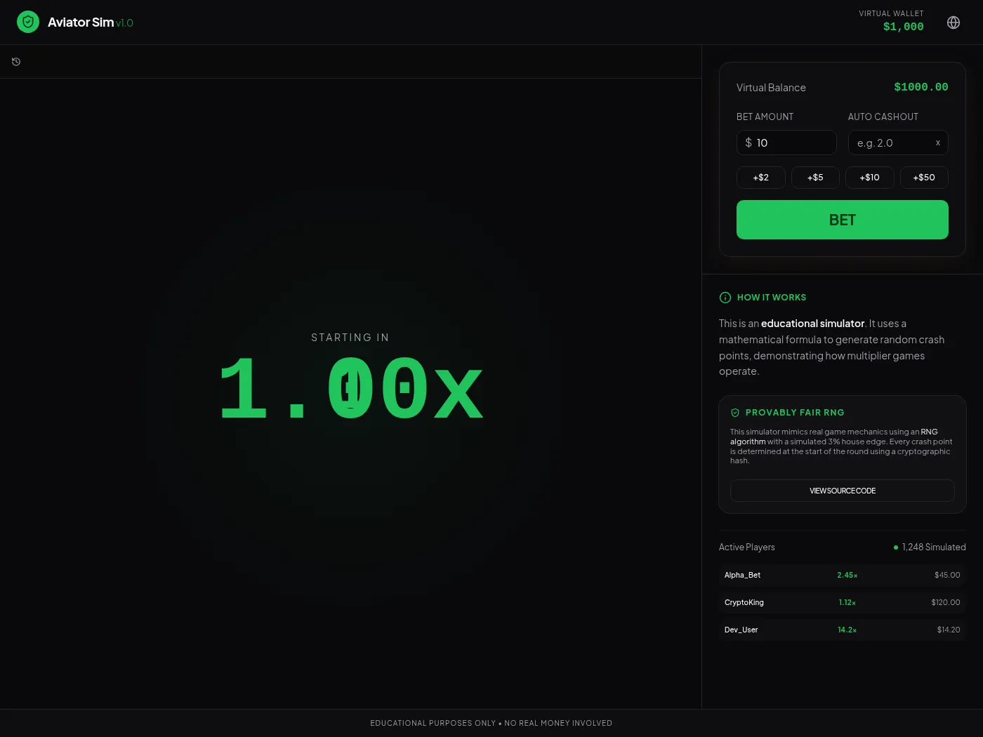 Aviator Signal Predictor