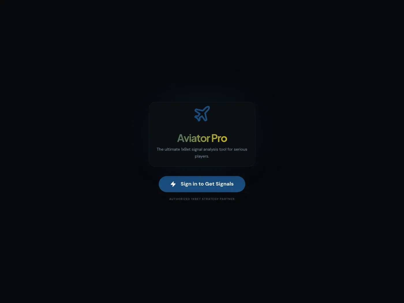 Aviator Signal Alert