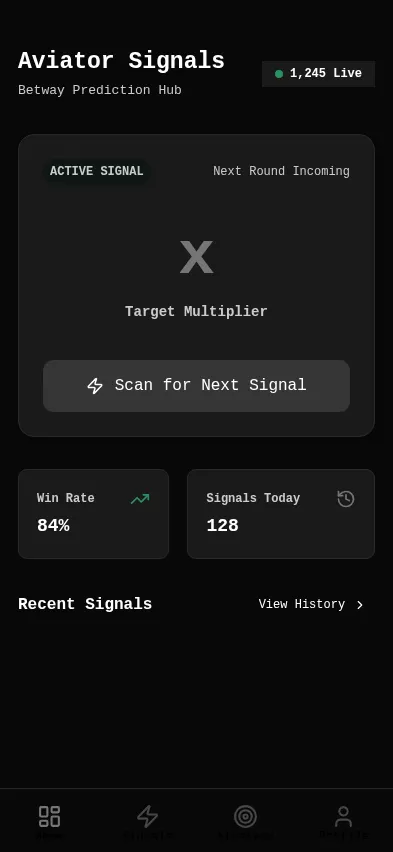 Aviator Signal Generator