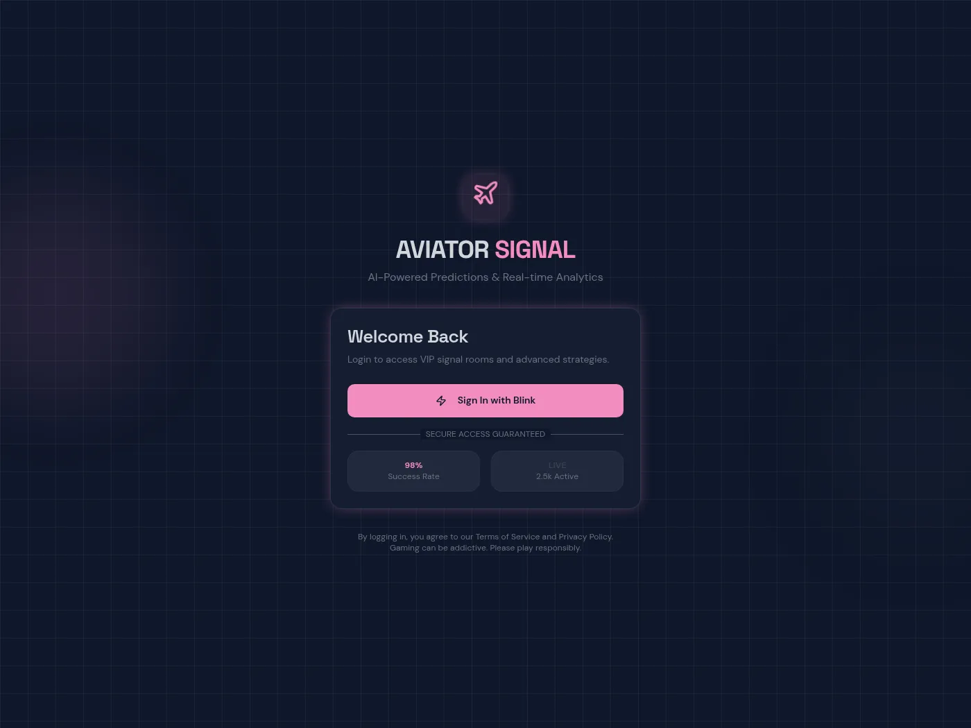 Aviator Signal App