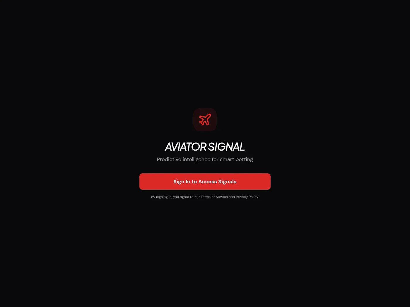 Aviator Signal Generator