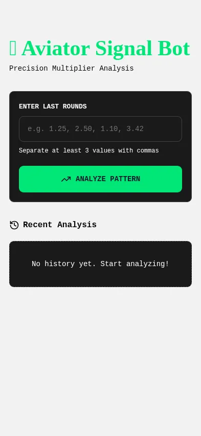 Aviator Signal Bot