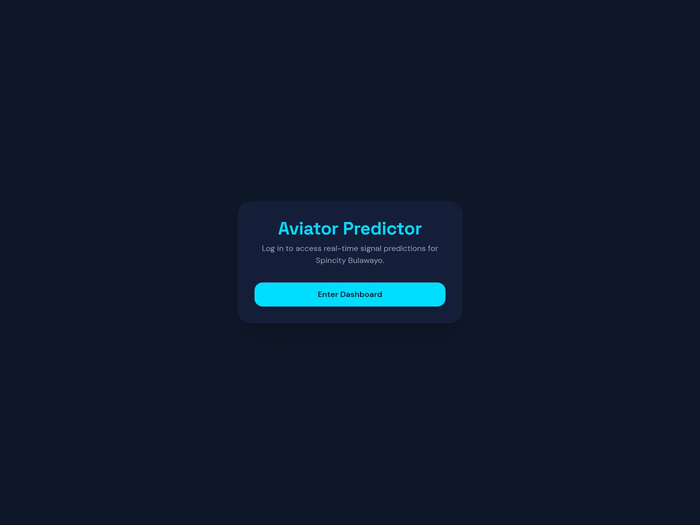 Aviator Predictor Bot